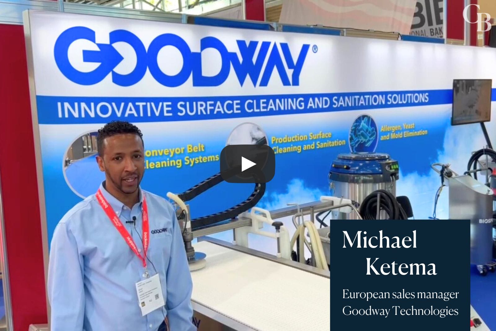 Innovation Minute: Michael Ketema, Goodway Technologies - Commercial Baking Innovation Minute: Michael Ketema, Goodway Technologies - Commercial Baking