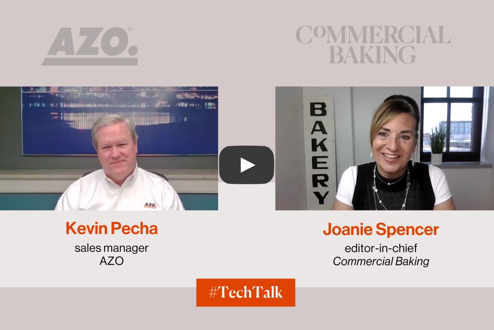 Techtalk With Kevin Pecha Azo Commercial Baking